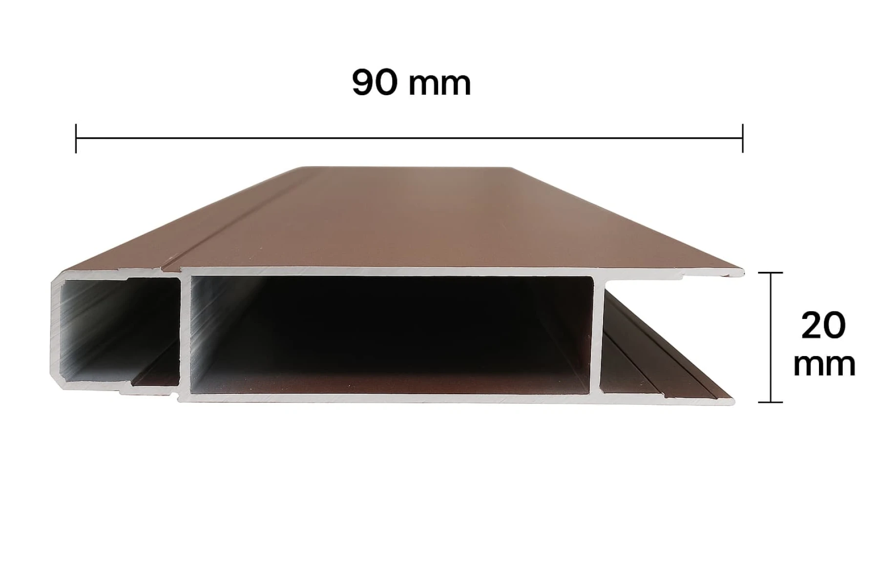 Panou gard metalic din aluminiu, lamela 9cm, model Taurus