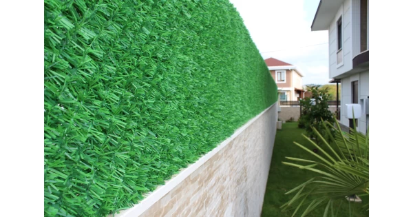 Plasa gard paravan verde artificial, imitatie Gard Viu, 1.7x10metri ...