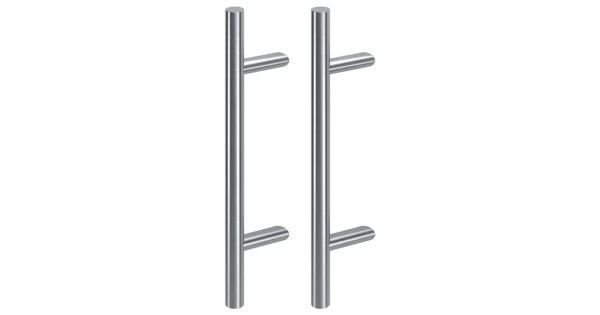 Set manere rotunde inox satinat, 32mm, Premium, Virtuoso - 24-504